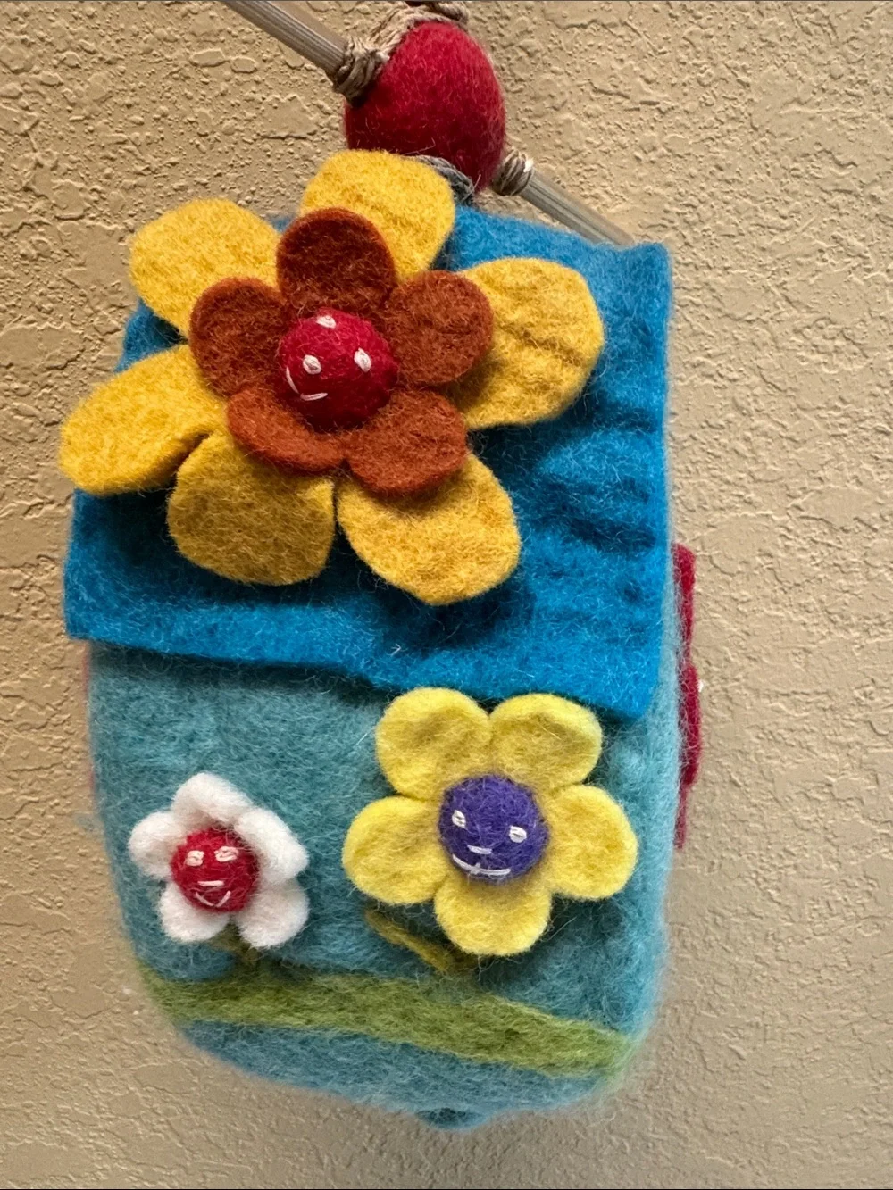 DZI | Other | Dzi Wild Woolies 0 Wool Handmade Birdhouse | Poshmark
